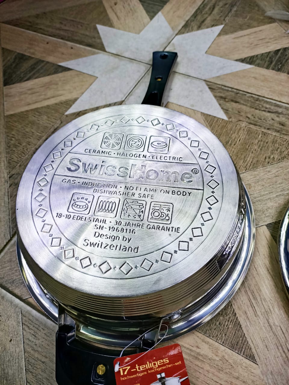 17 Pieces Swiss Home Cookware Set – Natah Ventures